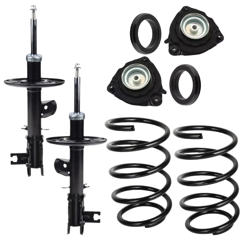 Nissan Elgrand E52 2010-2019 Front Shock Absorbers Springs & Top Mount – JDM Car Parts UK